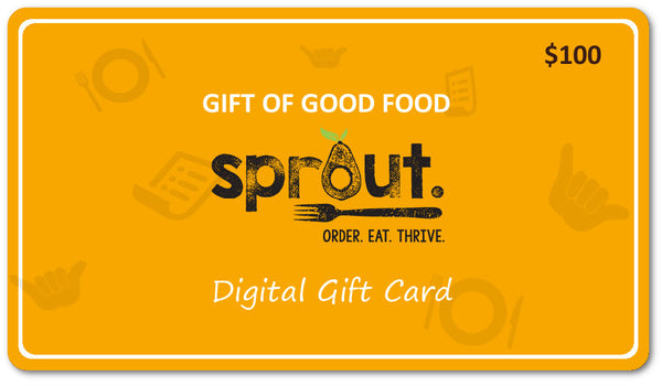 Sprout Gift Card - Eat Sprout